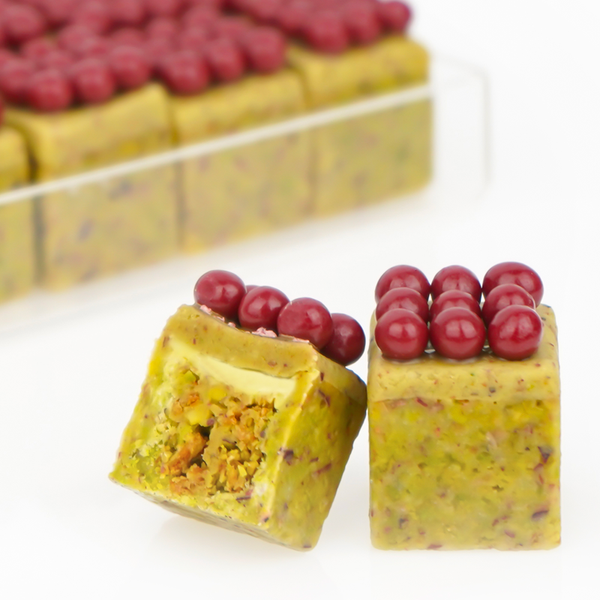 Mignardise Pistache Framboise 500g – Patisserie Masmoudi Tunisie